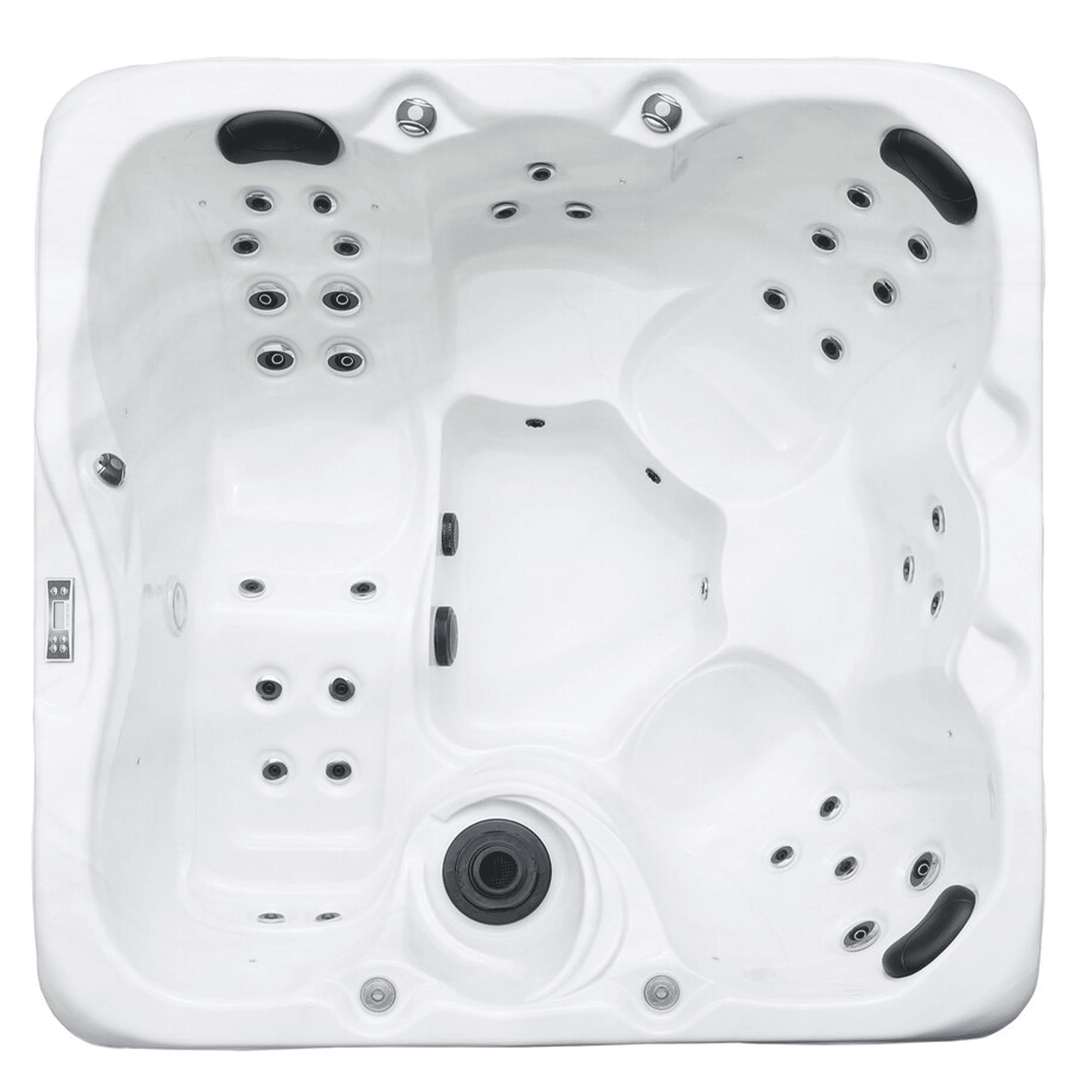 Manhattan ESY 5 Person 4 Seater 1 Lounger Hot Tub - Wild Water Spas