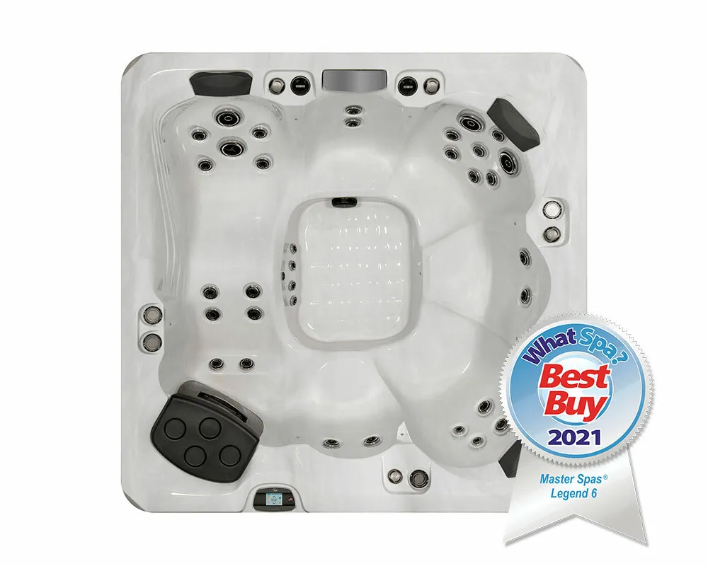 MASTER SPAS Legend 6 + 5KW Air Source Heat Pump - Wild Water Spas