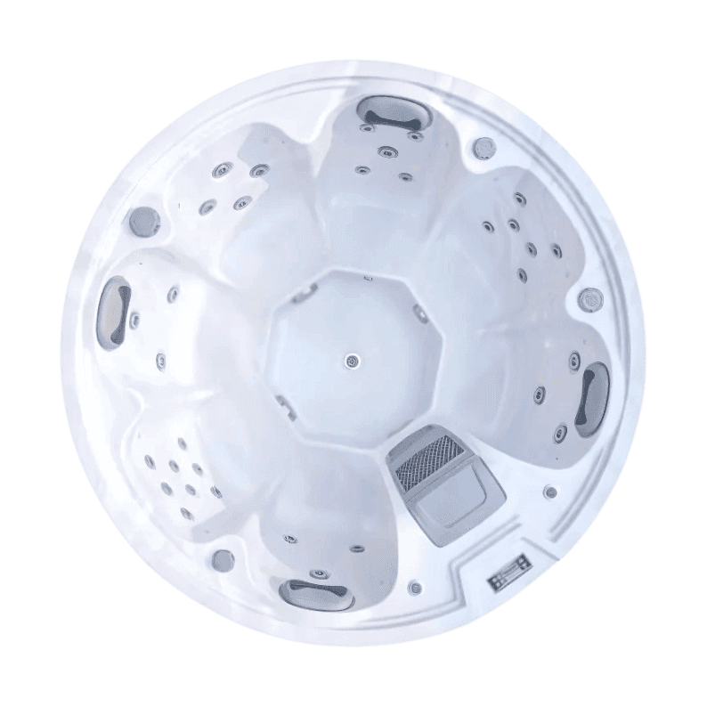 Aqua Tranquility Lite 7 Person All Seater Hot Tub - Wild Water Spas