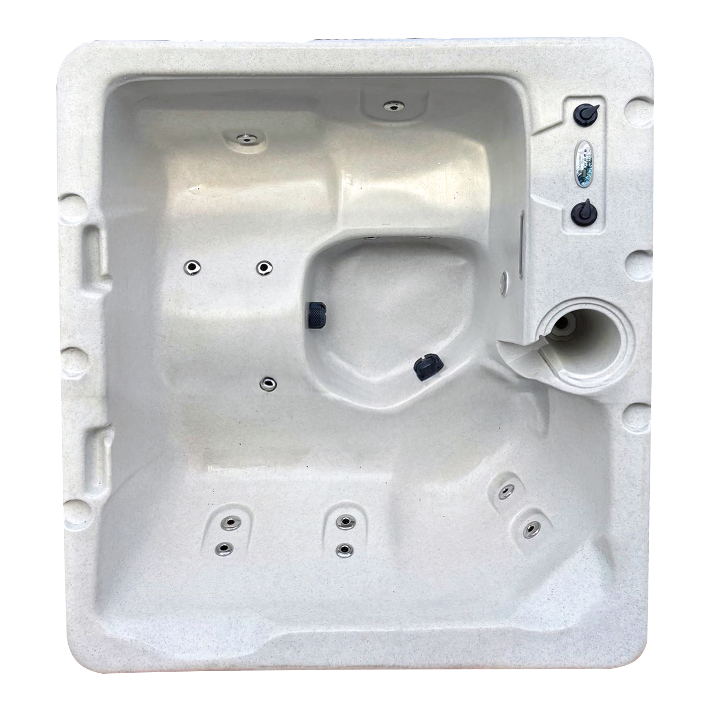 B-Buff Spa 3 Person 1 Lounger Hot Tub - Wild Water Spas